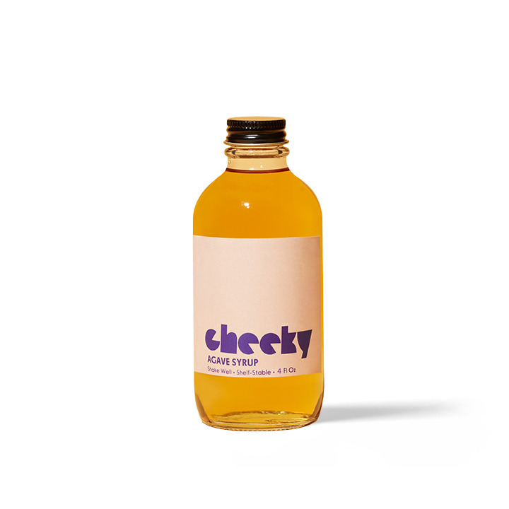 CHEEKY Bar-Quality Cocktail Syrups - Agave Syrup - 4oz