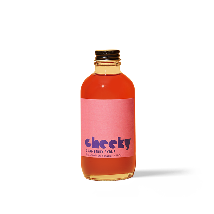 CHEEKY Bar-Quality Cocktail Syrups - Cranberry Syrup - ProofNoMore