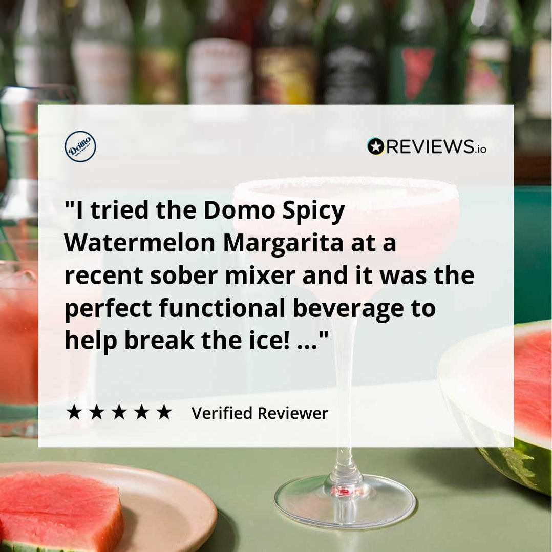 DO’MO – Spicy Watermelon Margarita - Ultra Functional Zero-Proof Elixir