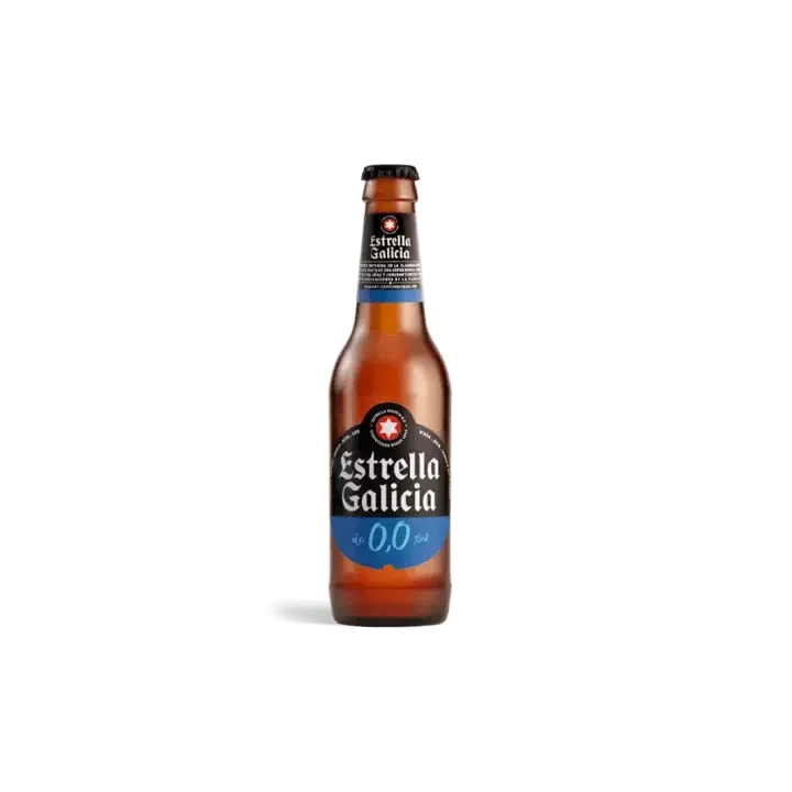 Estrella Galicia Pils Style - Alcohol Free Beer – 11.2 oz - ProofNoMore