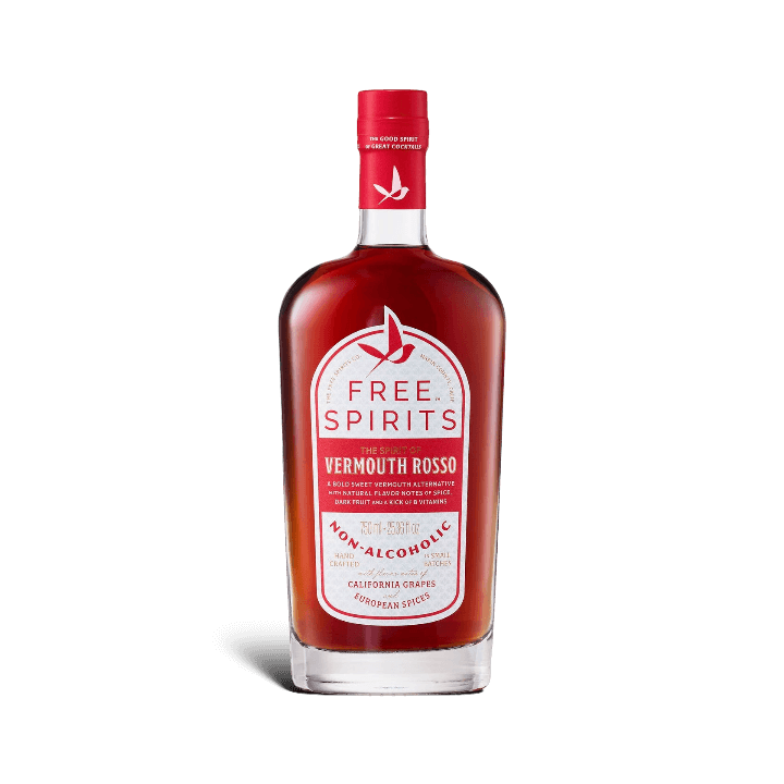 FREE SPIRITS - The Spirit of VERMOUTH ROSSO - Non-Alcoholic Spirit - 25.4oz