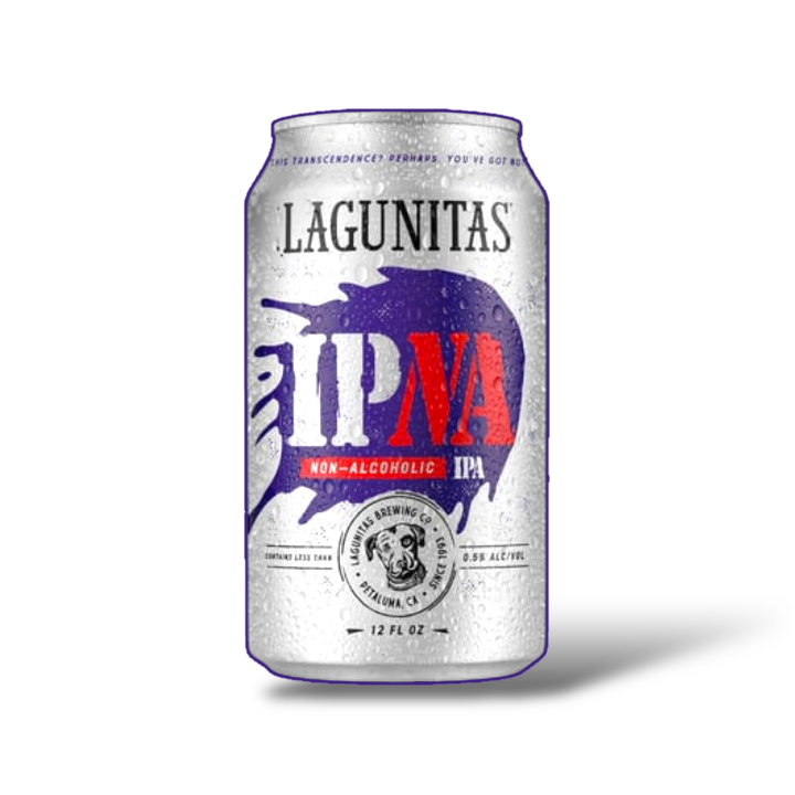 Lagunitas Brewing IPNA Non-Alcoholic IPA Beer - 12oz Can - ProofNoMore