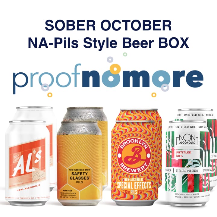 Non-Alcoholic Beer Box #1 - 8 Cans of Craft Non-Alcoholic Pils Style NA ...