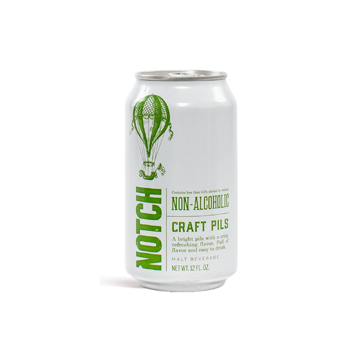 NOTCH NA-Pils – Non-Alcoholic Pils-Style Brew – 12oz - ProofNoMore