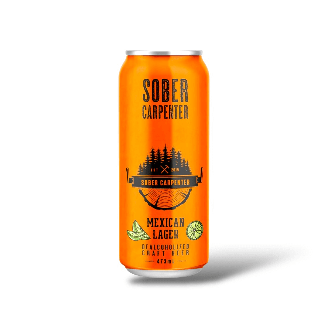 Sober Carpenter Non-Alcoholic Mexican Style Lager - 16oz - ProofNoMore