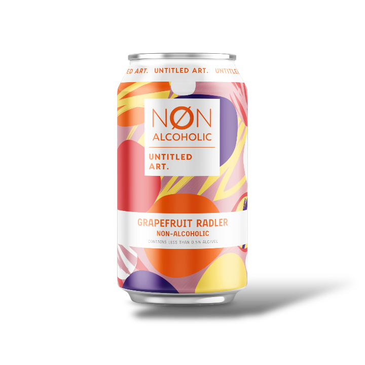 UNTITLED ART Non-Alc Grapefruit Radler - 12oz - ProofNoMore