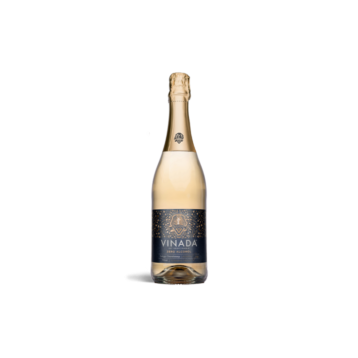 VINADA Wines Chardonnay Sparkling Wine Non-Alcoholic Beverage - 25.4oz/btl